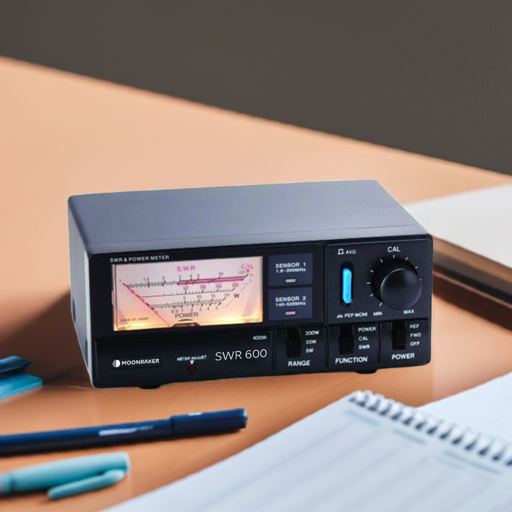 Moonraker SWR-600 400W SWR & Power Meter 1.8–525 MHz | Radioworld UK