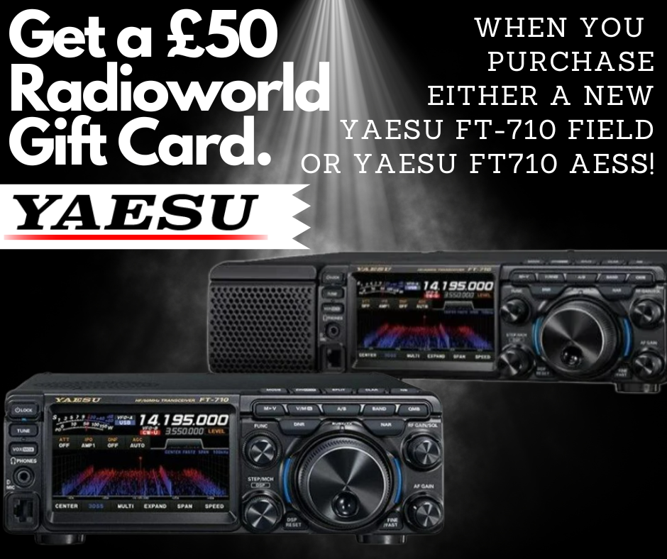 DEAL - Yaesu FT-710 Field Amateur Radio Transceiver and the Yaesu FT-710 AESS at Radioworld UK
