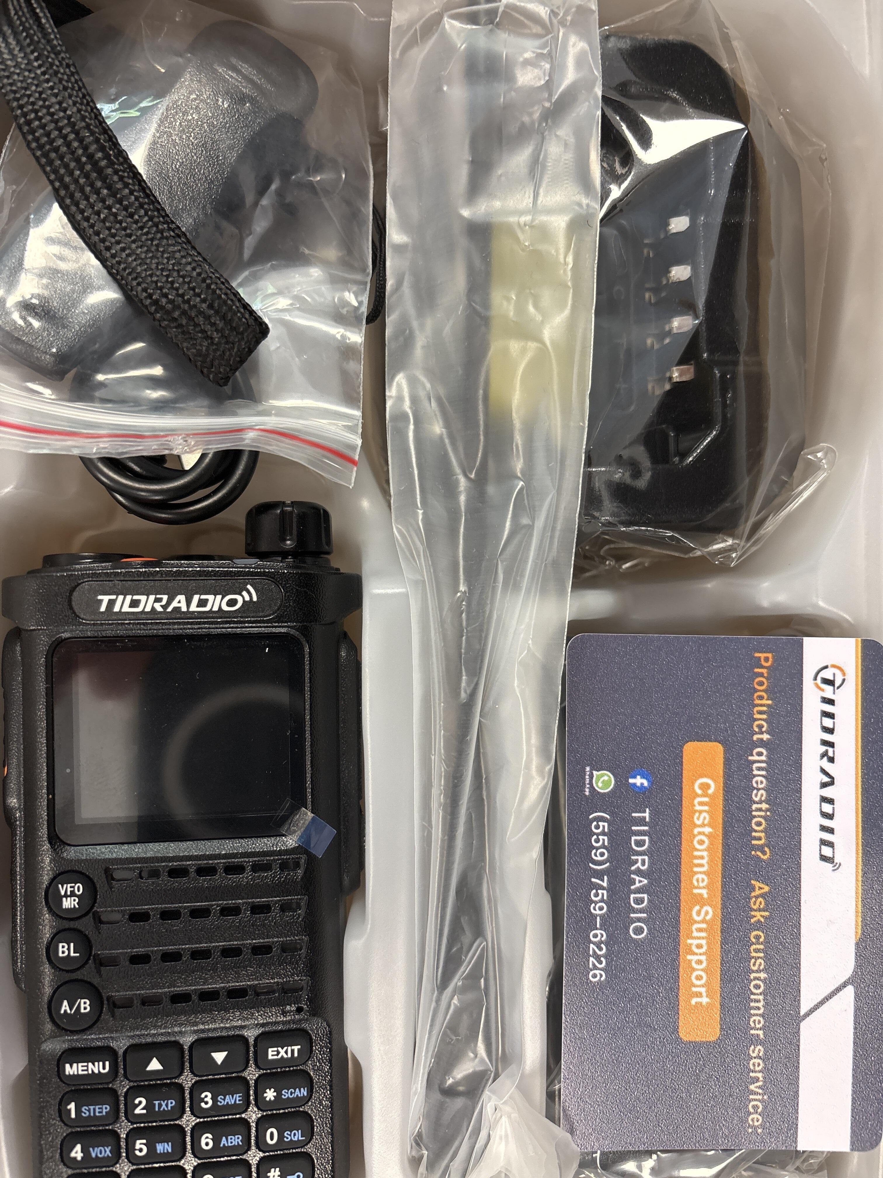 TIDRADIO TD-H8 10W Dual Band Radio with Bluetooth – Radioworld UK