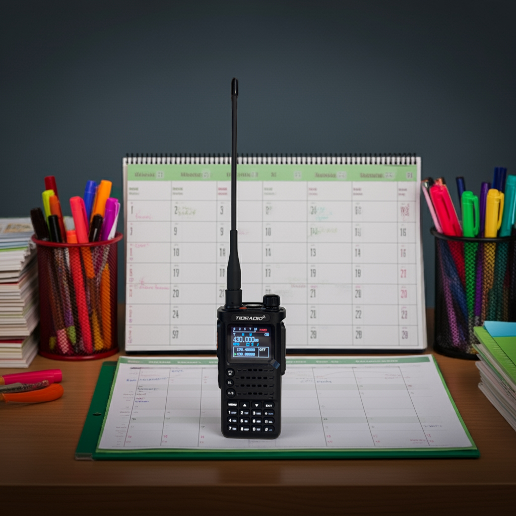 TIDRADIO TD-H8 10W Dual Band Radio with Bluetooth – Radioworld UK