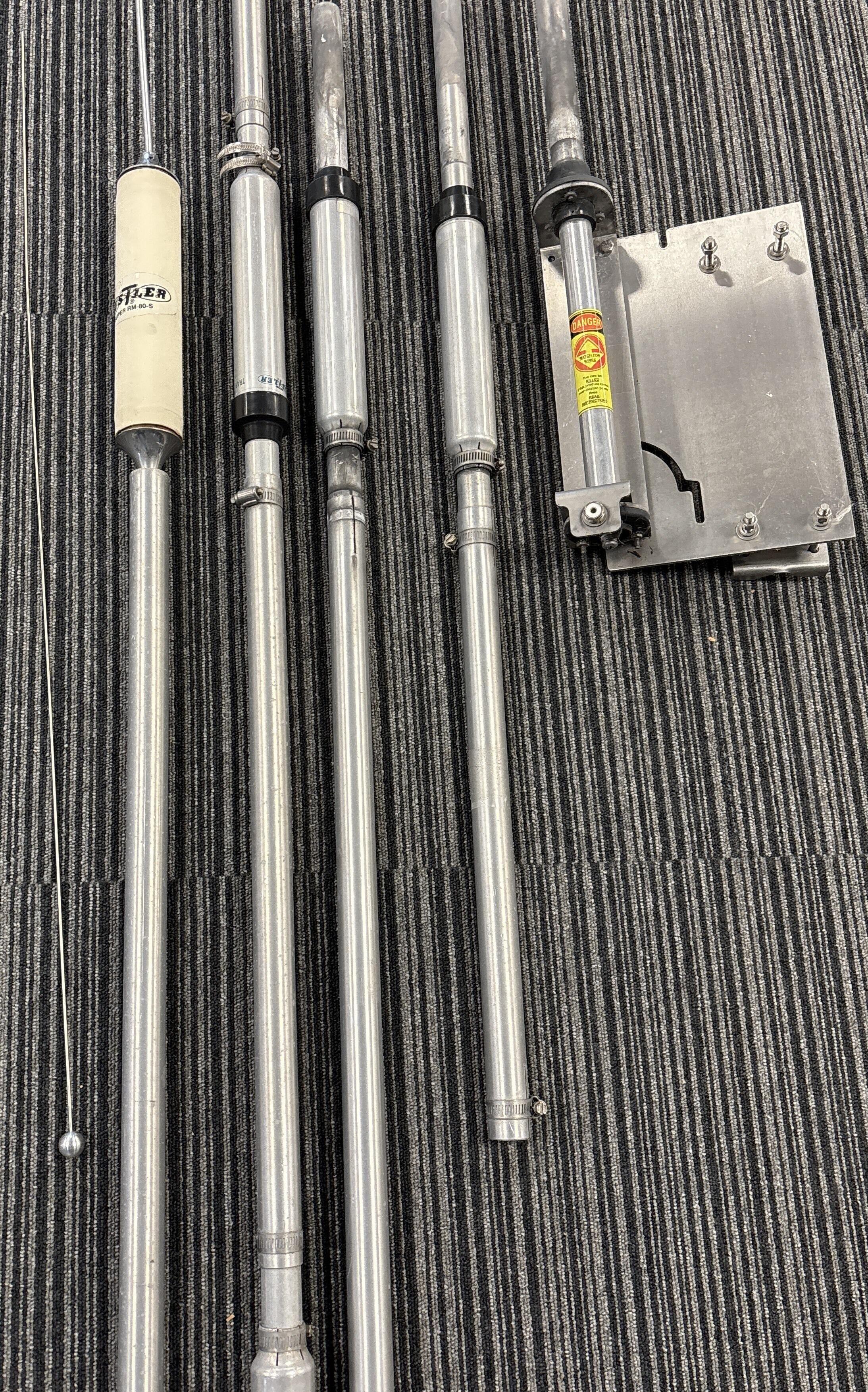 Second Hand Hustler 6-BTV 6-Band Vertical Antenna – 80–10m, 1kW Rated ...