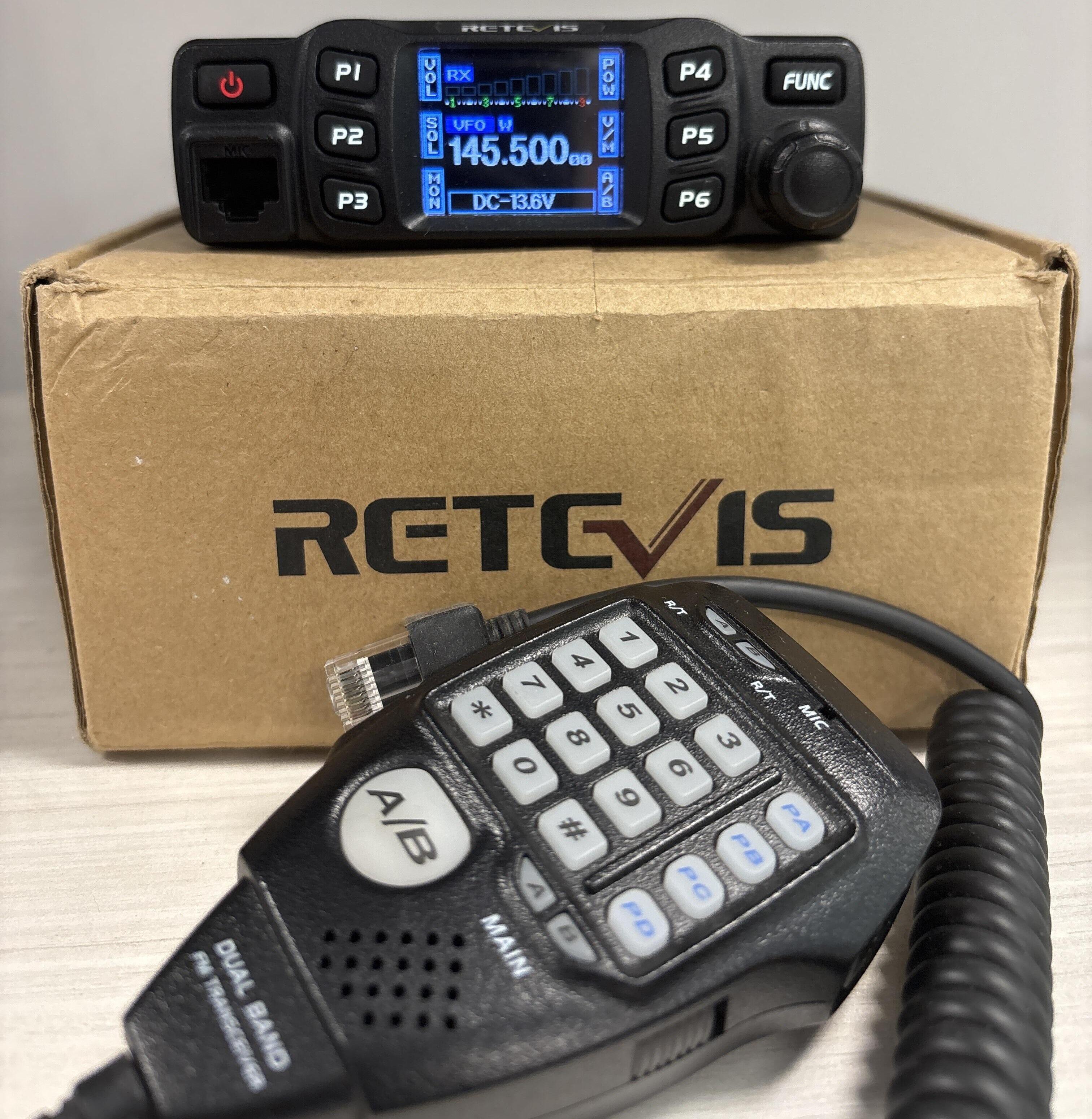 Second Hand Retevis RT95 Dual Band Transceiver – Rugged Amateur Mobile ...