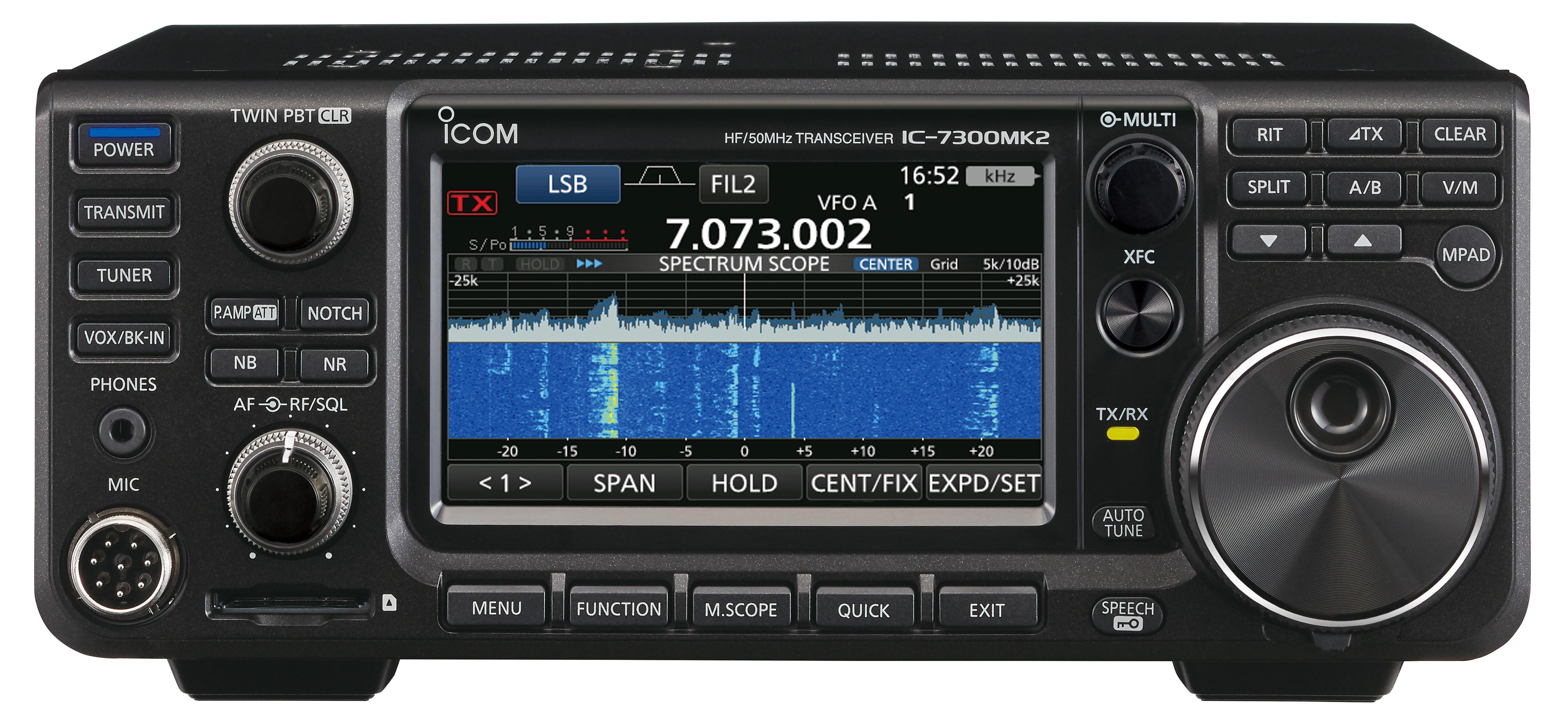 Icom IC-7300MK2 HF/50/70 MHz Transceiver | Pre-Order Now