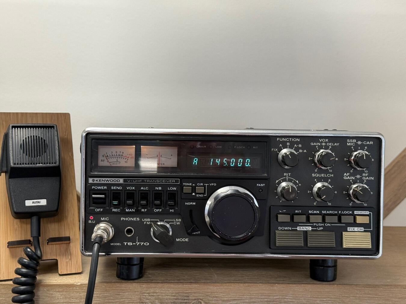 Second Hand Kenwood / Trio TS-770 VHF UHF All-Mode Transceiver