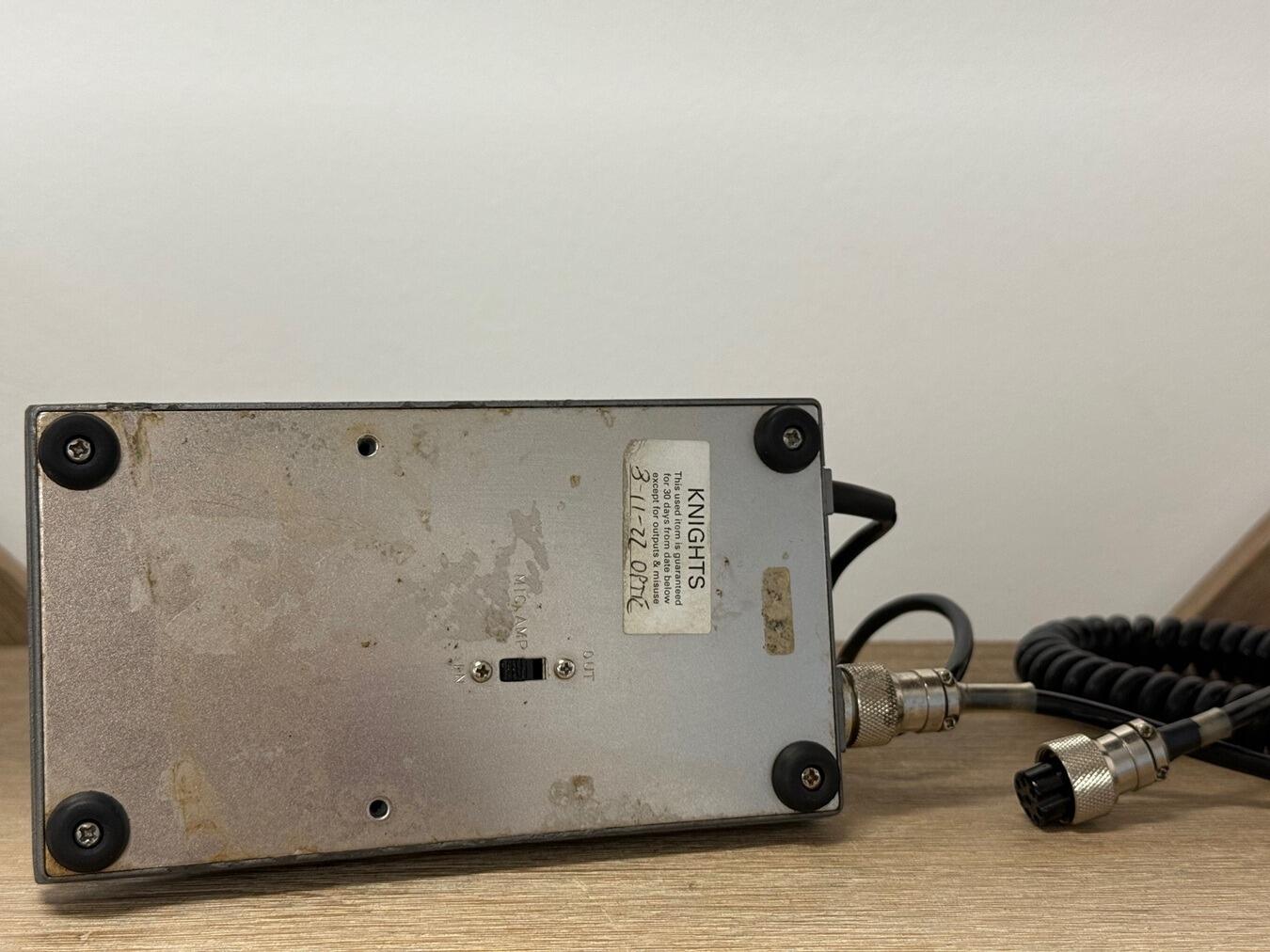 Rescue Rigs – Second Hand Kenwood MC-60A Microphone (Last Version)