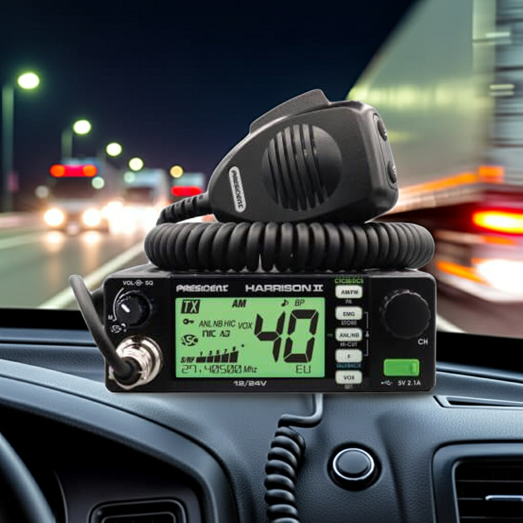 President Harrison II CB Radio – AM/FM, LCD, Radioworld UK