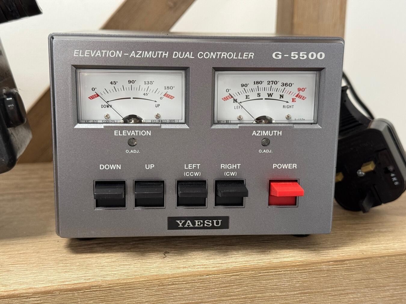 Second Hand Yaesu G-5500 Az/El Rotator | Satellite Tracking | Radioworld UK