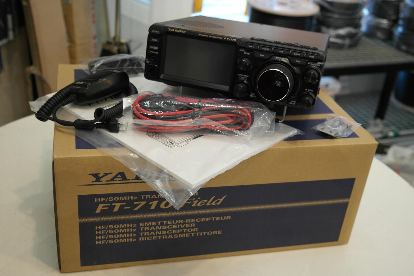 Second Hand Yaesu FT-710 Field HF/50/70MHz SDR Transceiver – Compact ...
