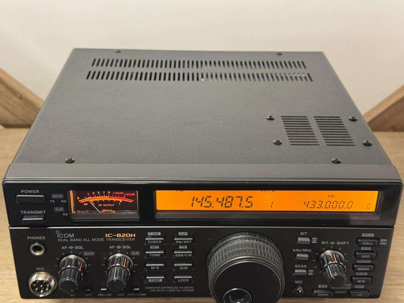 Second Hand Icom IC-820H Dual Band VHF/UHF Base Station | Radioworld