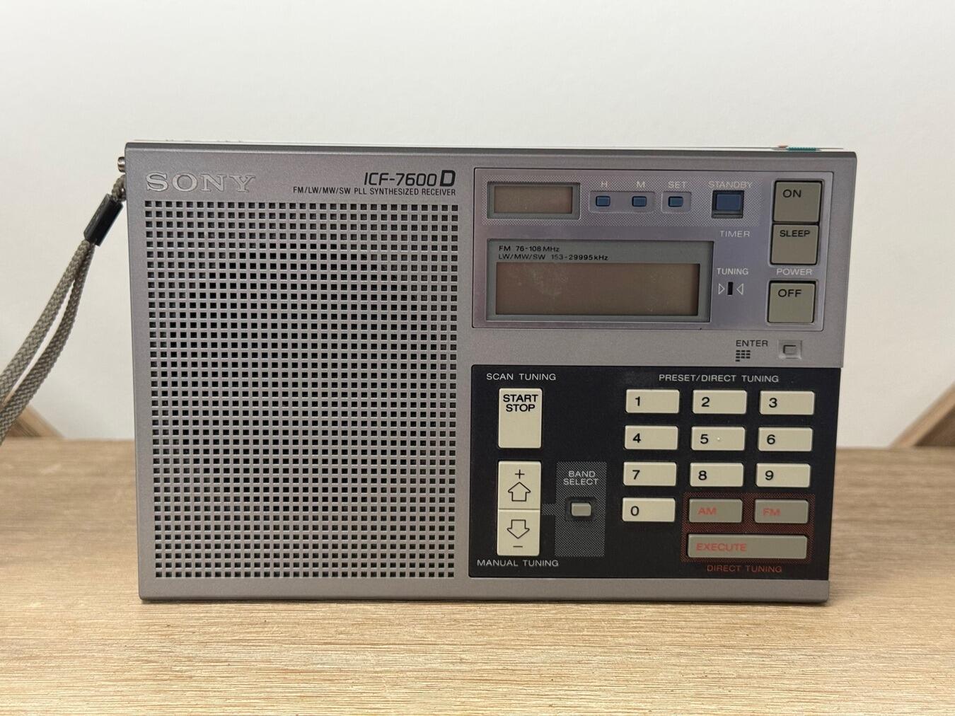 Second Hand Sony ICF-7600DS FM LW MW SW Receiver | Radioworld