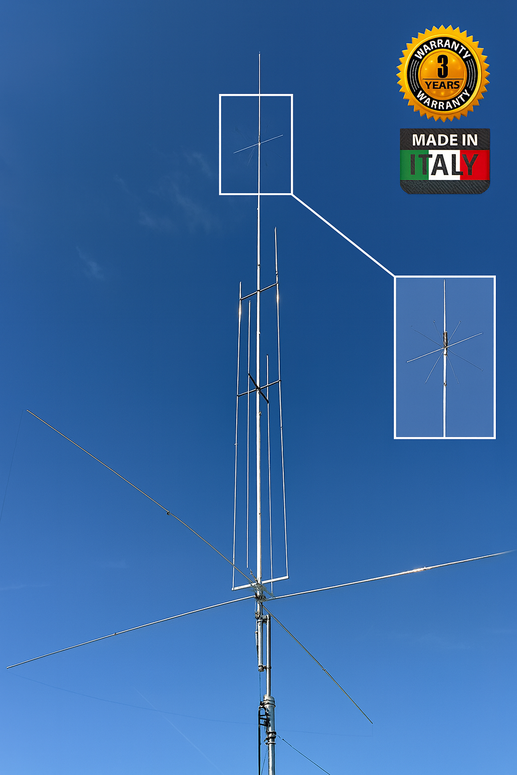 Grazioli MV7 Multiband Vertical Antenna | HF & 6m | Radioworld UK