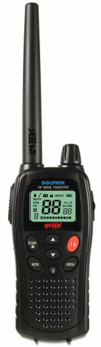Intek seatec 5 vhf marine handheld transceiver