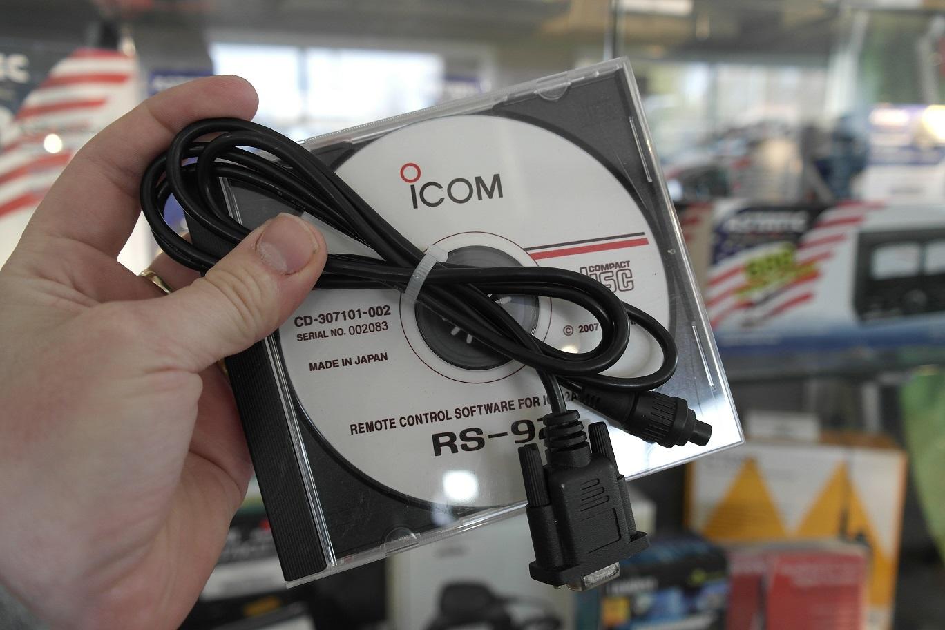 Second Hand Icom RS-92 Software and Lead - Radioworld UK