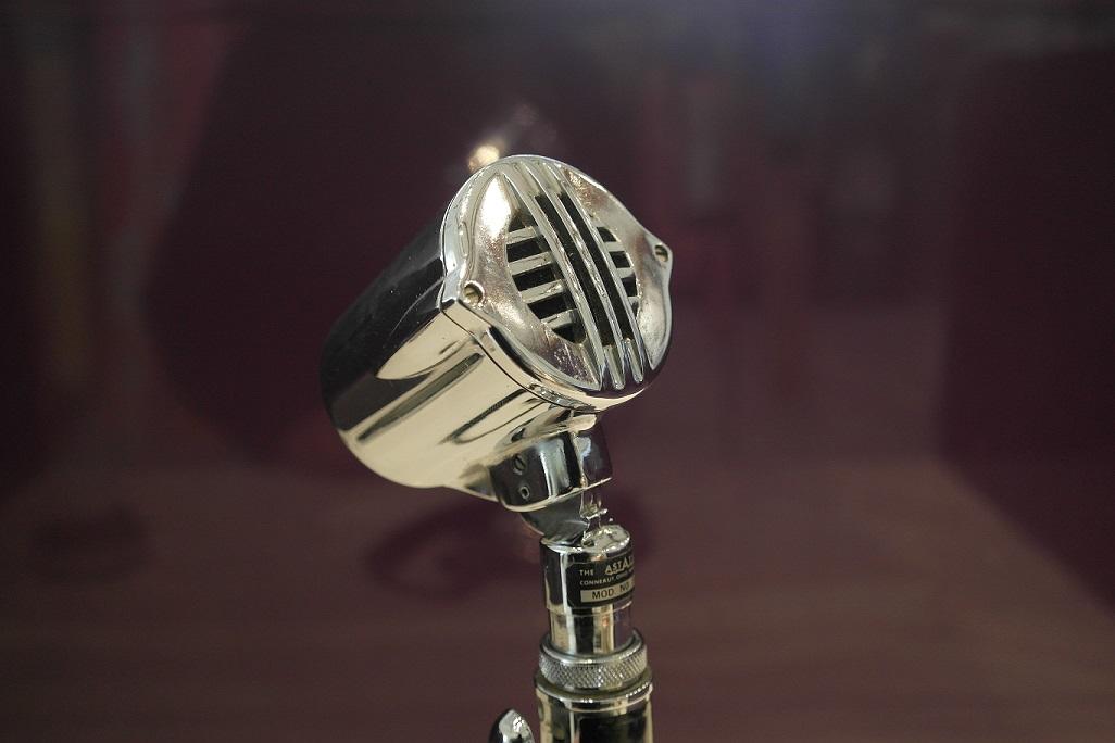 Second Hand Astatic D104 Silver Eagle Microphone With SSB