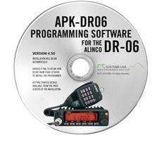 APK-DR06 Programming Software Only for the Alinco DR-06