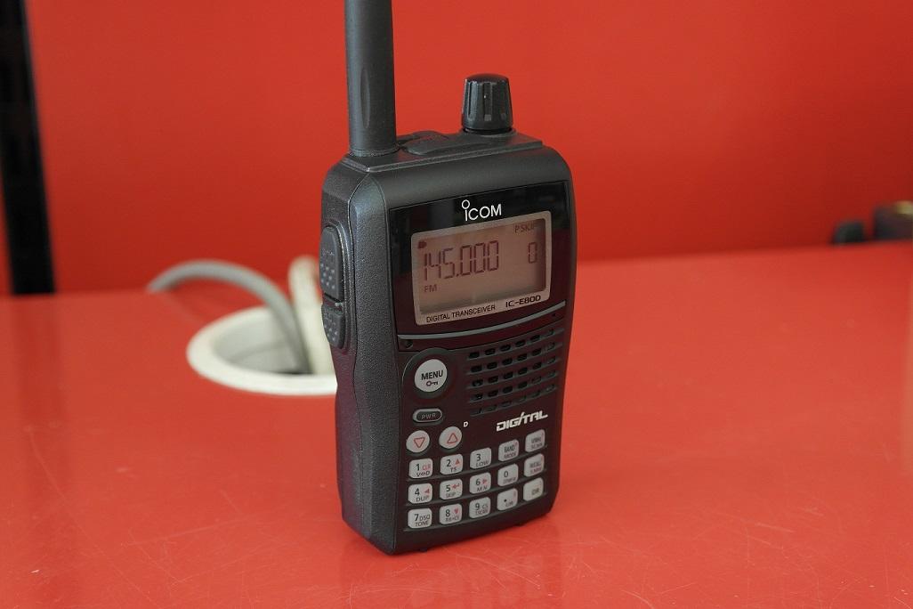 Second Hand IC-E80D Dual Band Digital Handheld Transceiver - RW UK