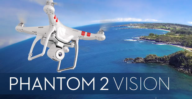 DJI PHANTOM 2 VISION (EXTRA BATTERY FREE)