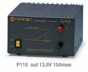 Microset P115 15 Amp Linear Power Supply