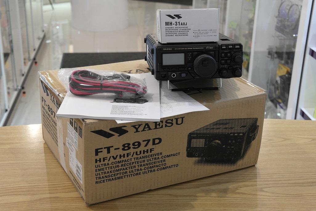 Second Hand Yaesu FT-897D HF VHF UHF Multi Mode Transceiver