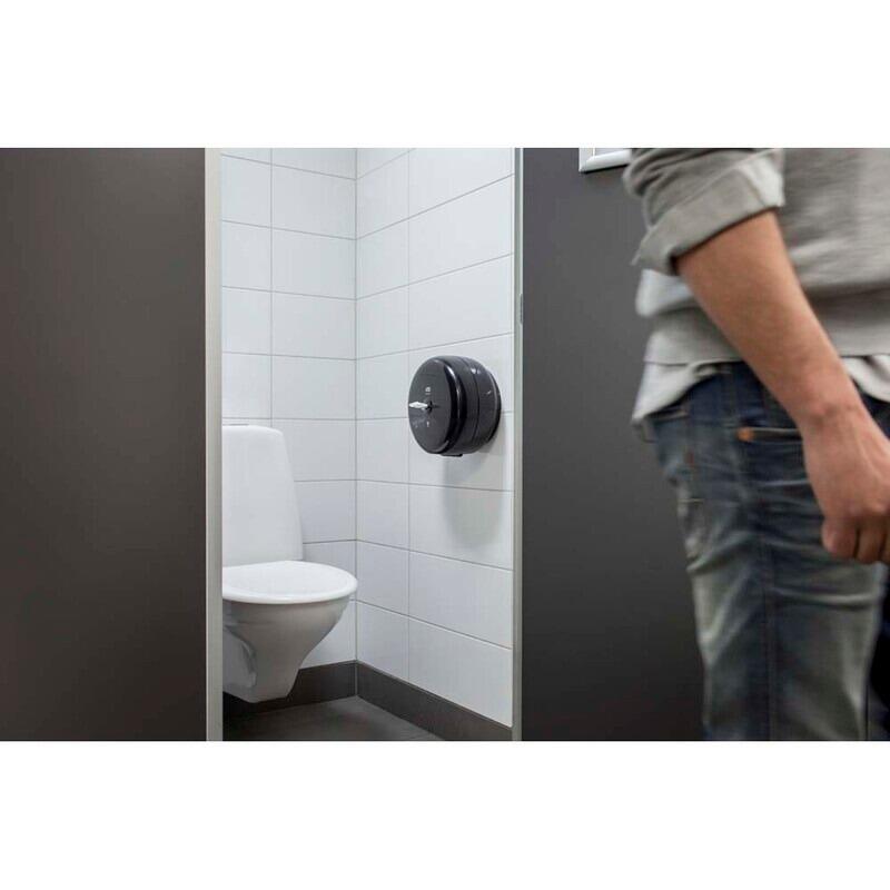 Tork dispenser T8 toiletpapir sort | MERservice.dk
