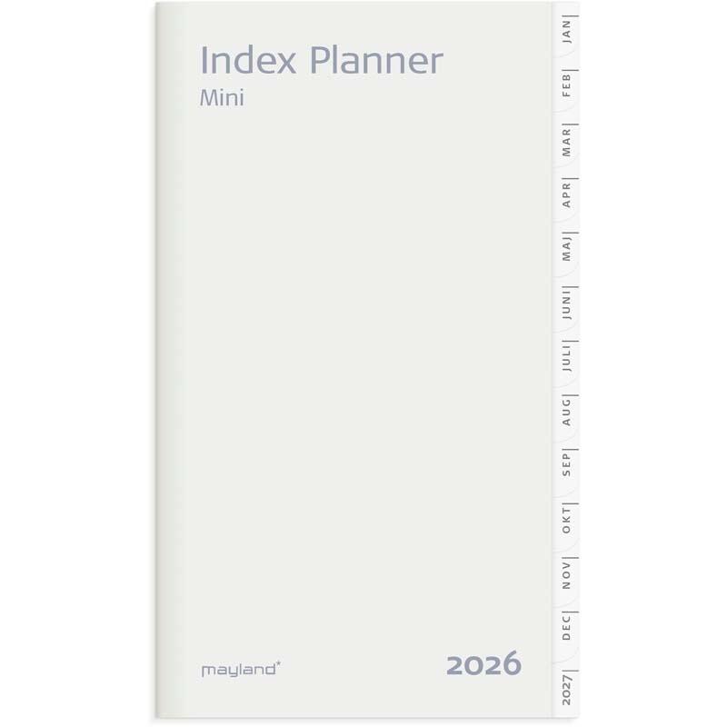 2026 Mayland index planner mini | MERservice.dk