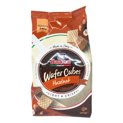 Balconi Cubi Hazelnut Wafer | Lewis Food Wholesalers
