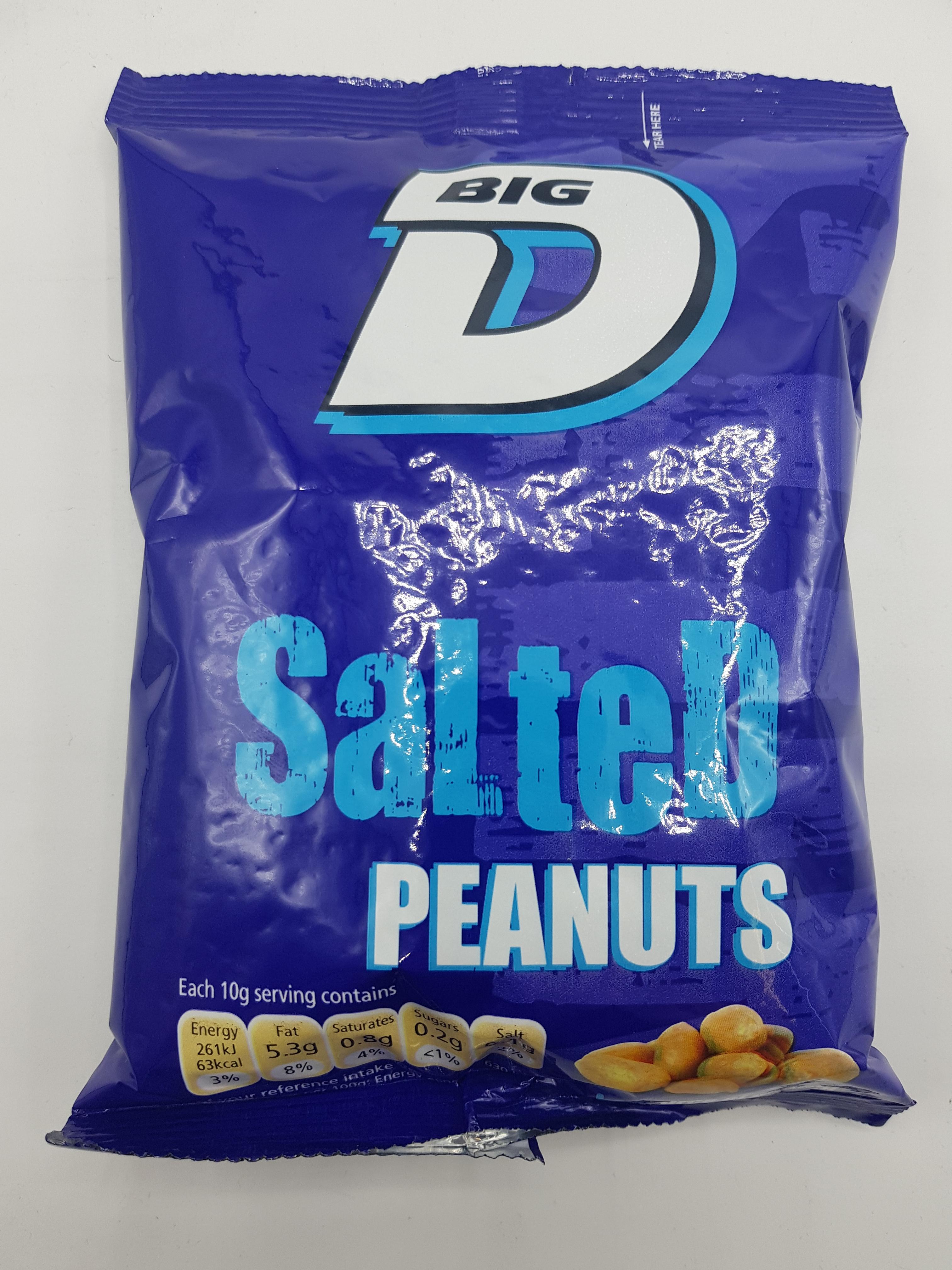Big D Salted Peanuts | Lewis Food Wholesalers