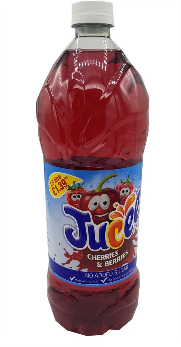 Jucee NAS Cherry & Berries 1.5ltr | Lewis Food Wholesalers
