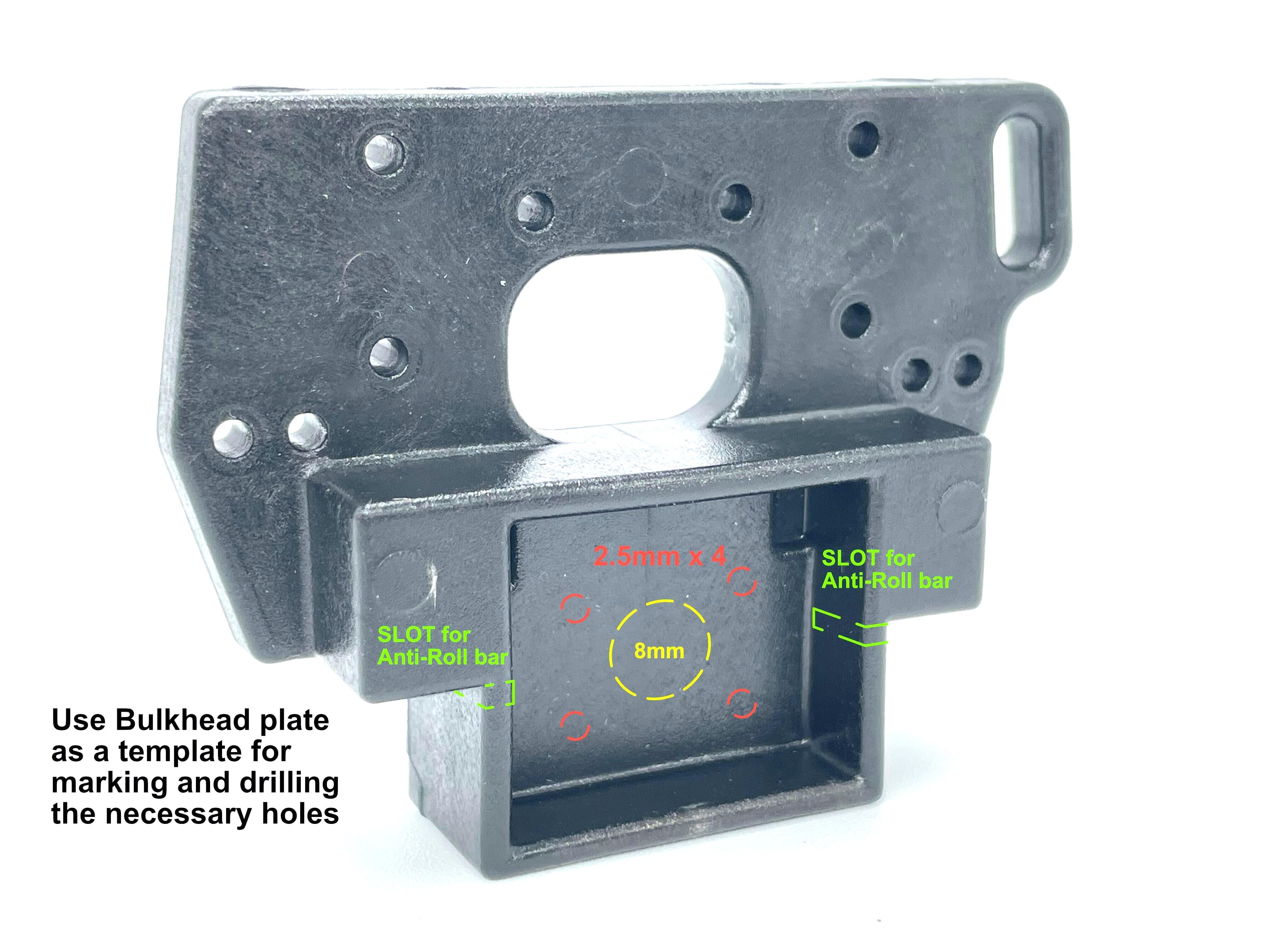 Long Arm RC10, JC10 Front and Rear Roll Bar Kit