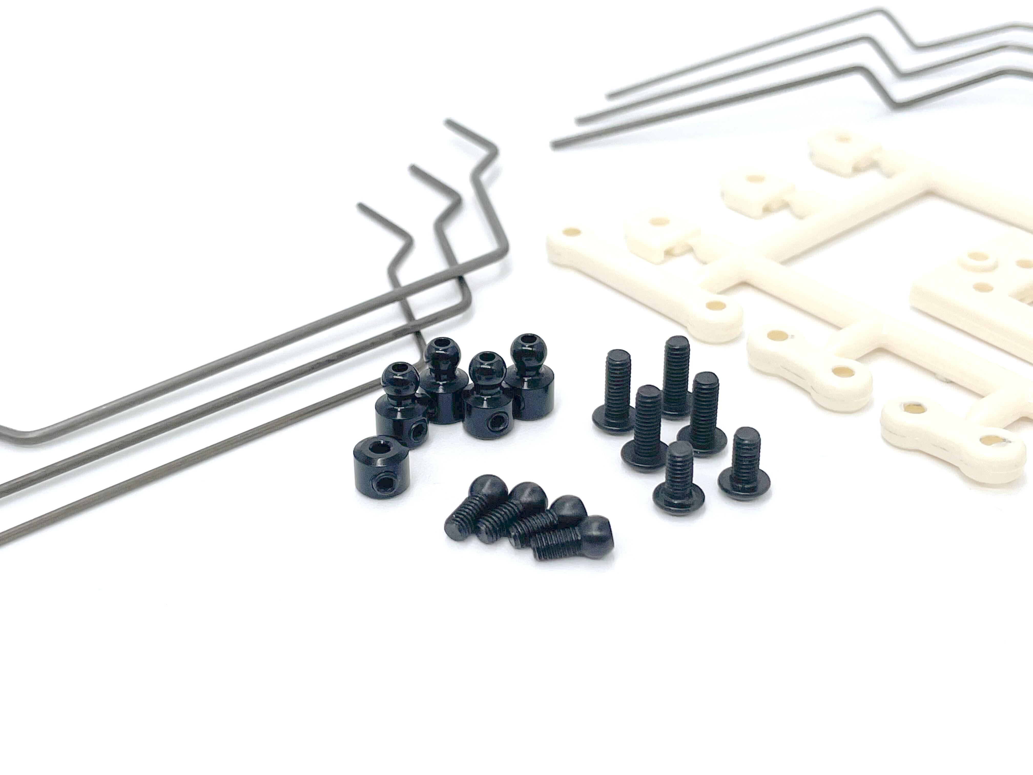 Long Arm RC10, JC10 Front and Rear Roll Bar Kit