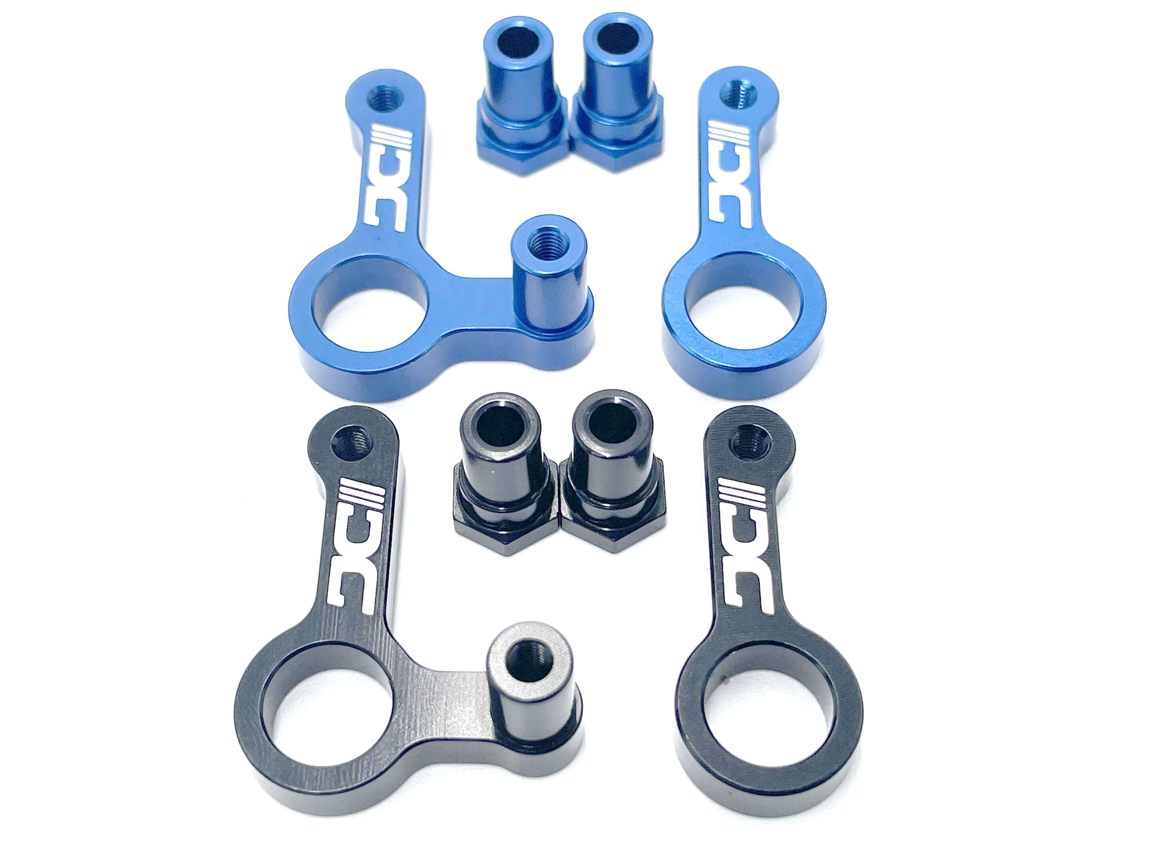 JC10 | RC10 | RC10DS Aluminium Steering Bell Cranks & Mounting Posts ...