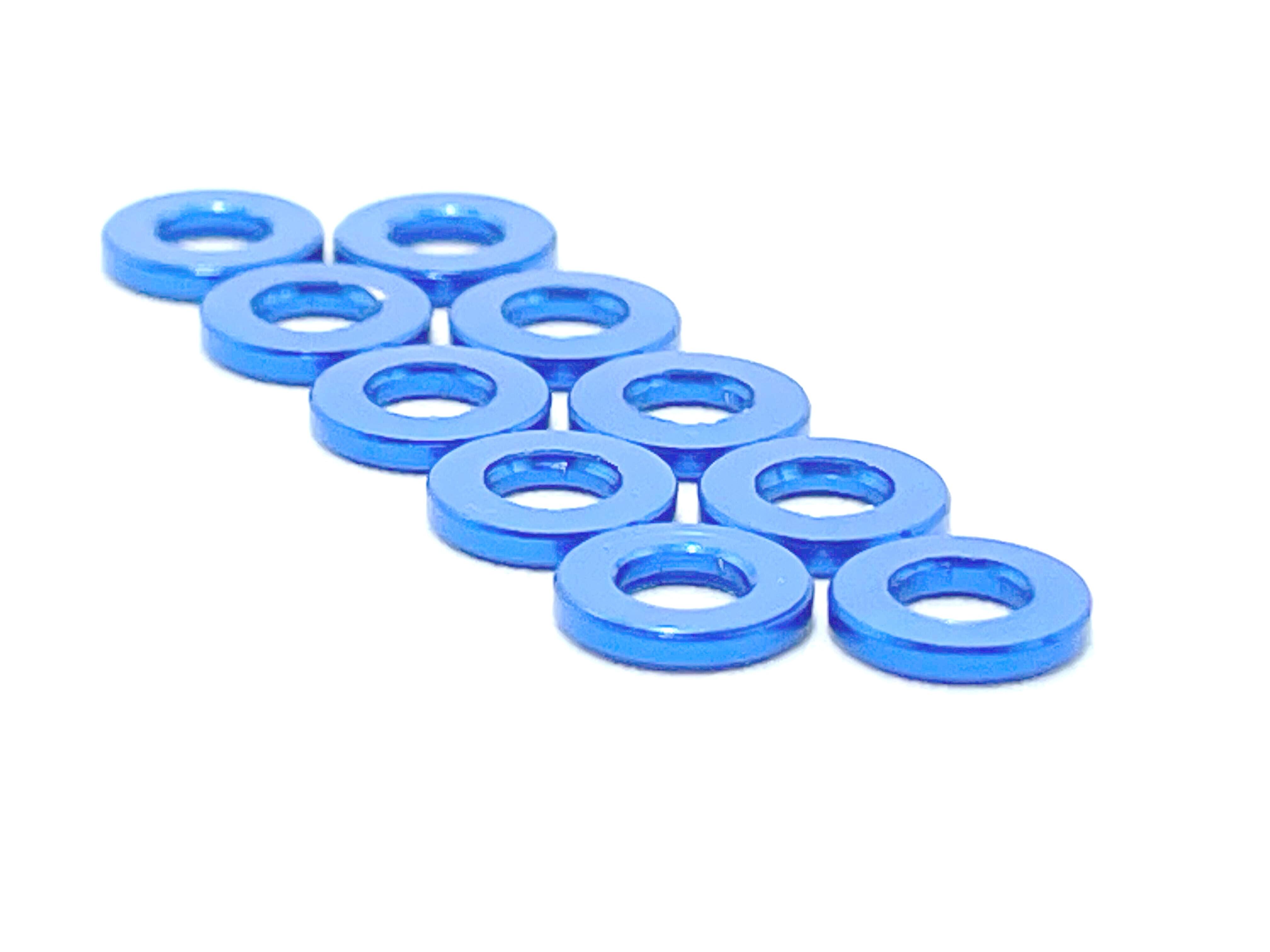 M3 Aluminium Flat Washers 1mm (10pc)