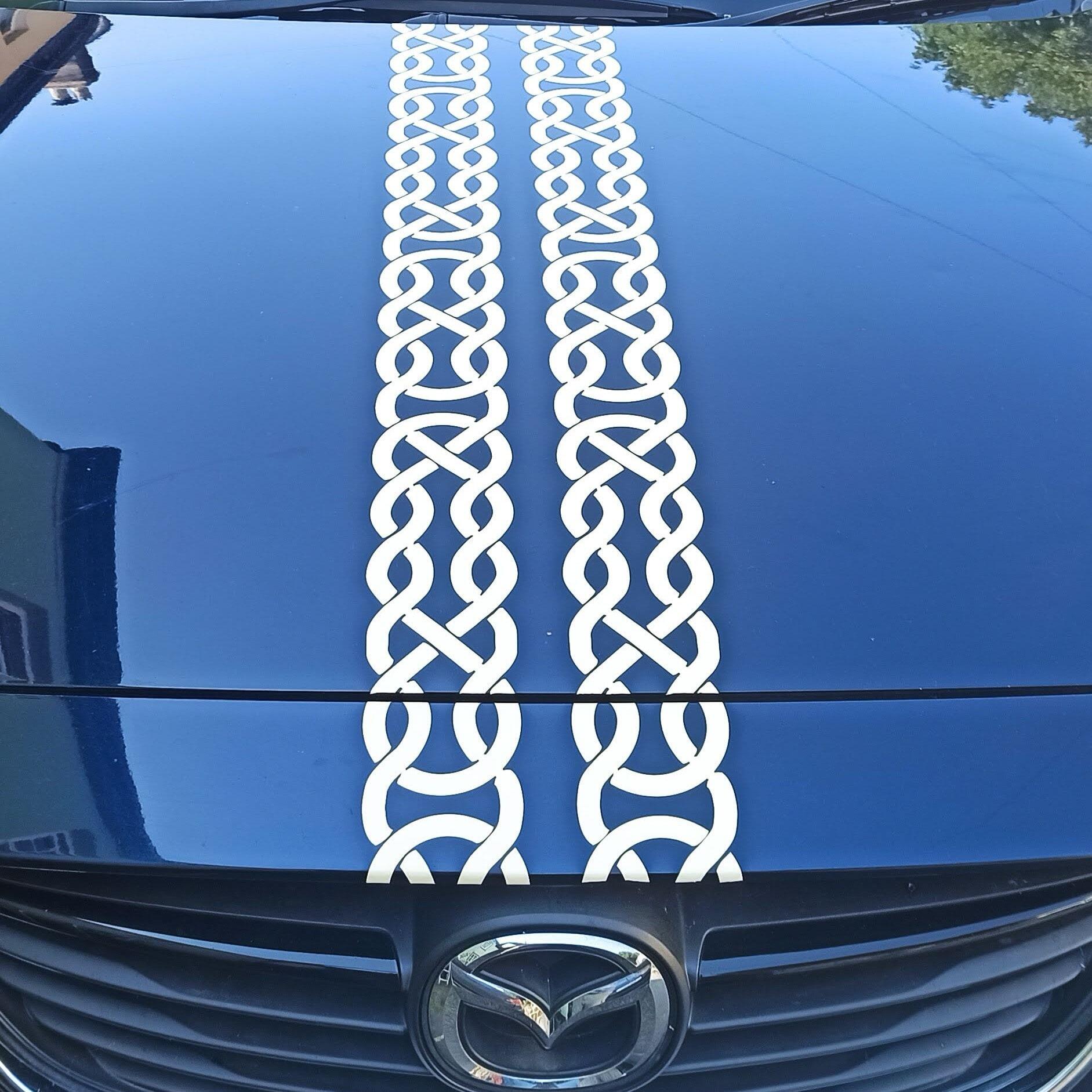 Boudica Chariot Celtic Stripes