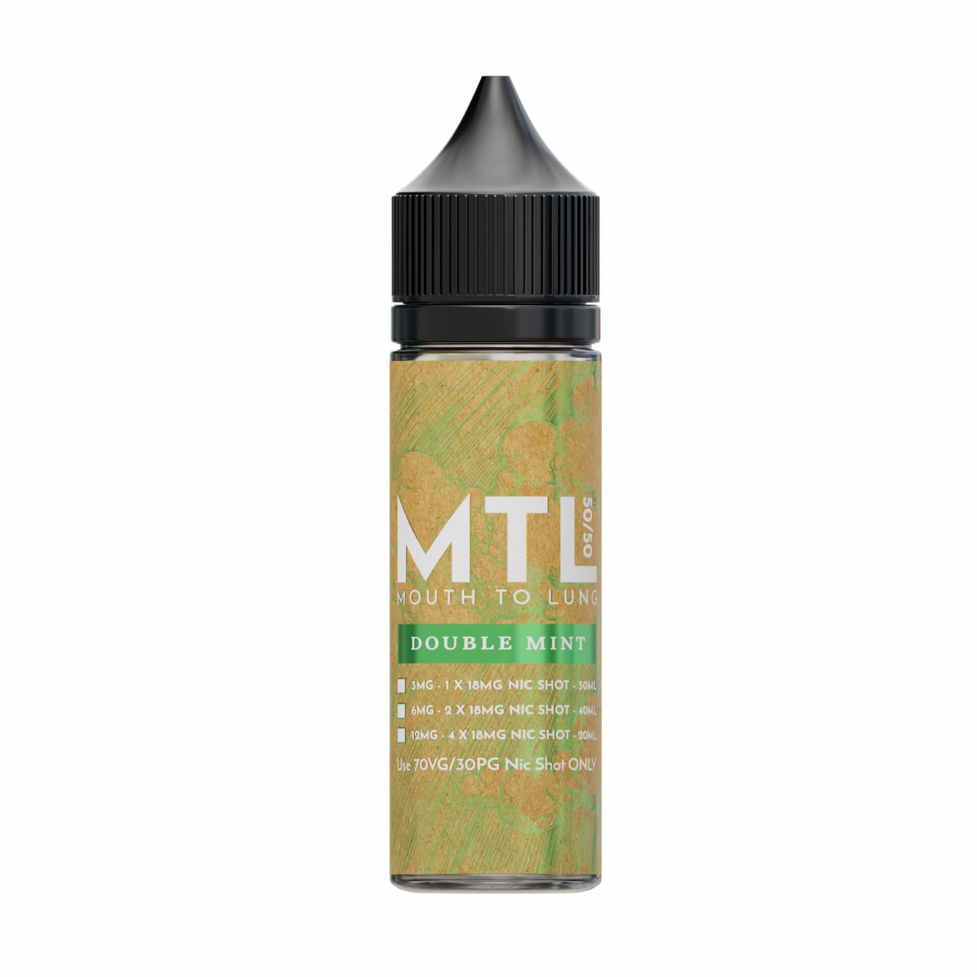 Double Mint - MTL - 0mg - 50ml Shortfill E-Liquid