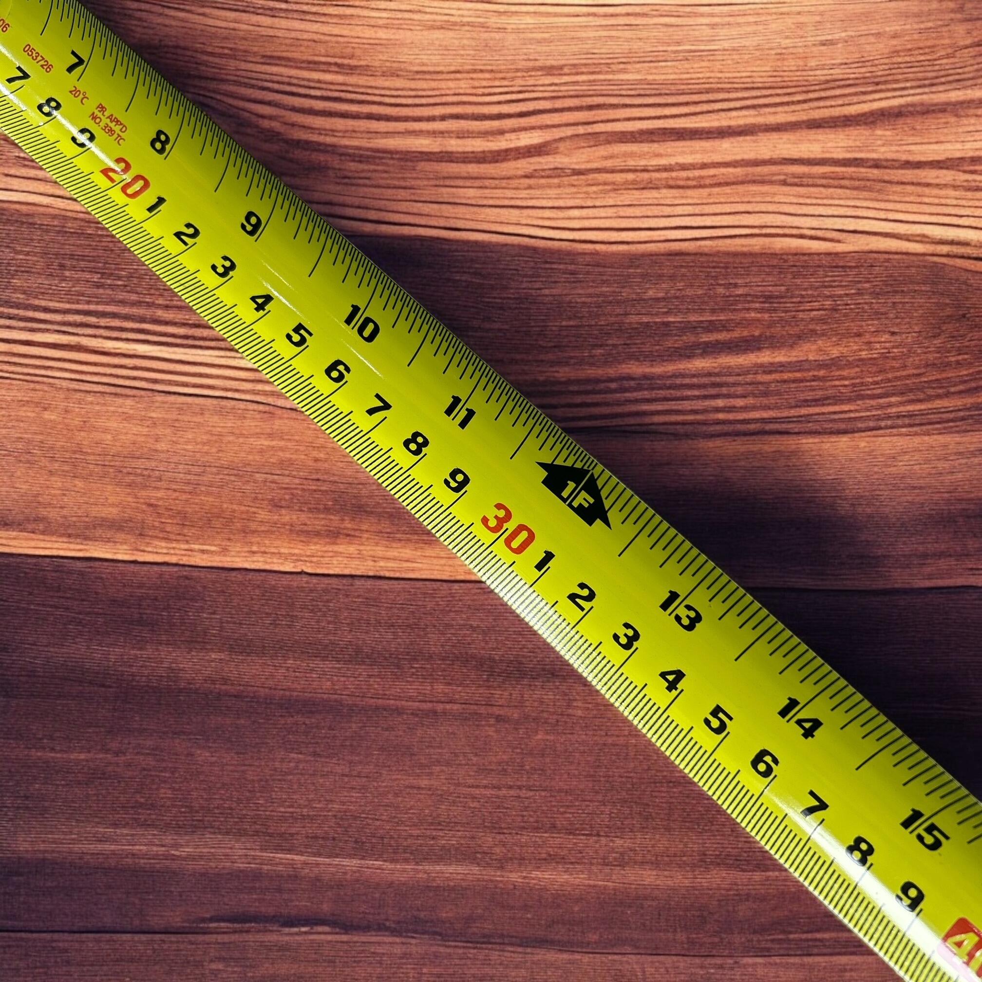 Dual Reading Metric & Inch Pocket Tape Measures