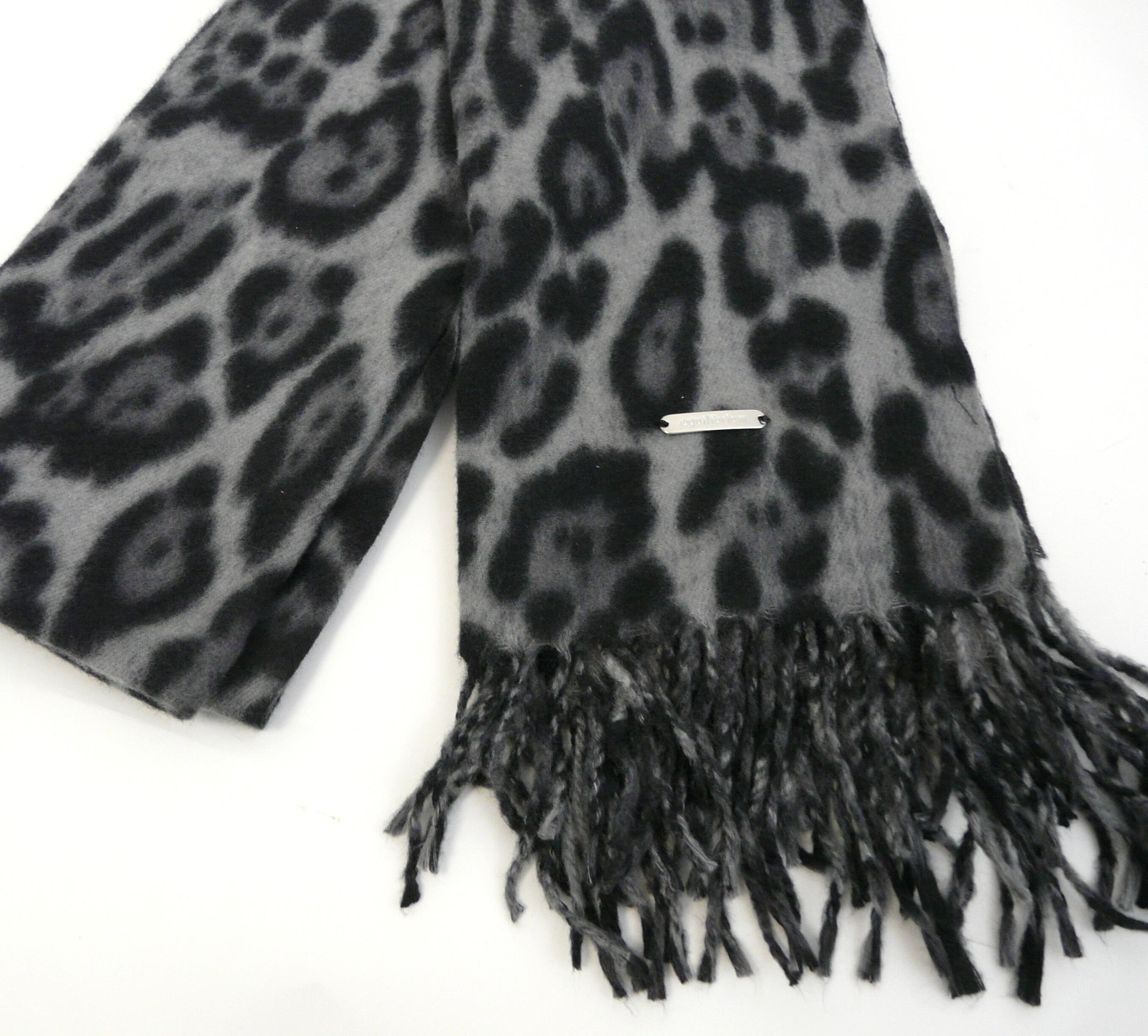 Equilibrium Soft Leopard Print Scarf – Stylish & Cozy Accessory