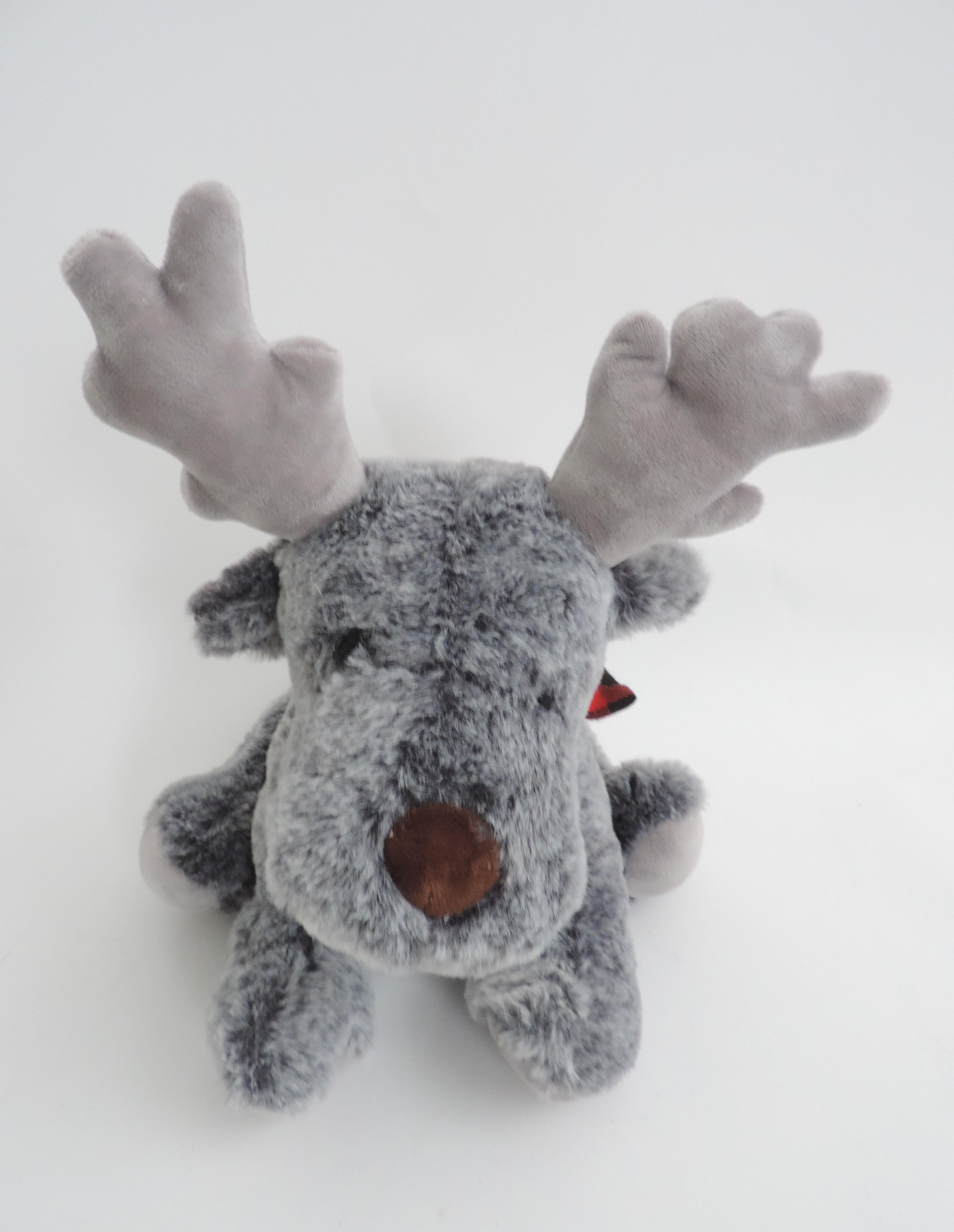 Hand Crafted Cute Reindeer Plush Door Stop