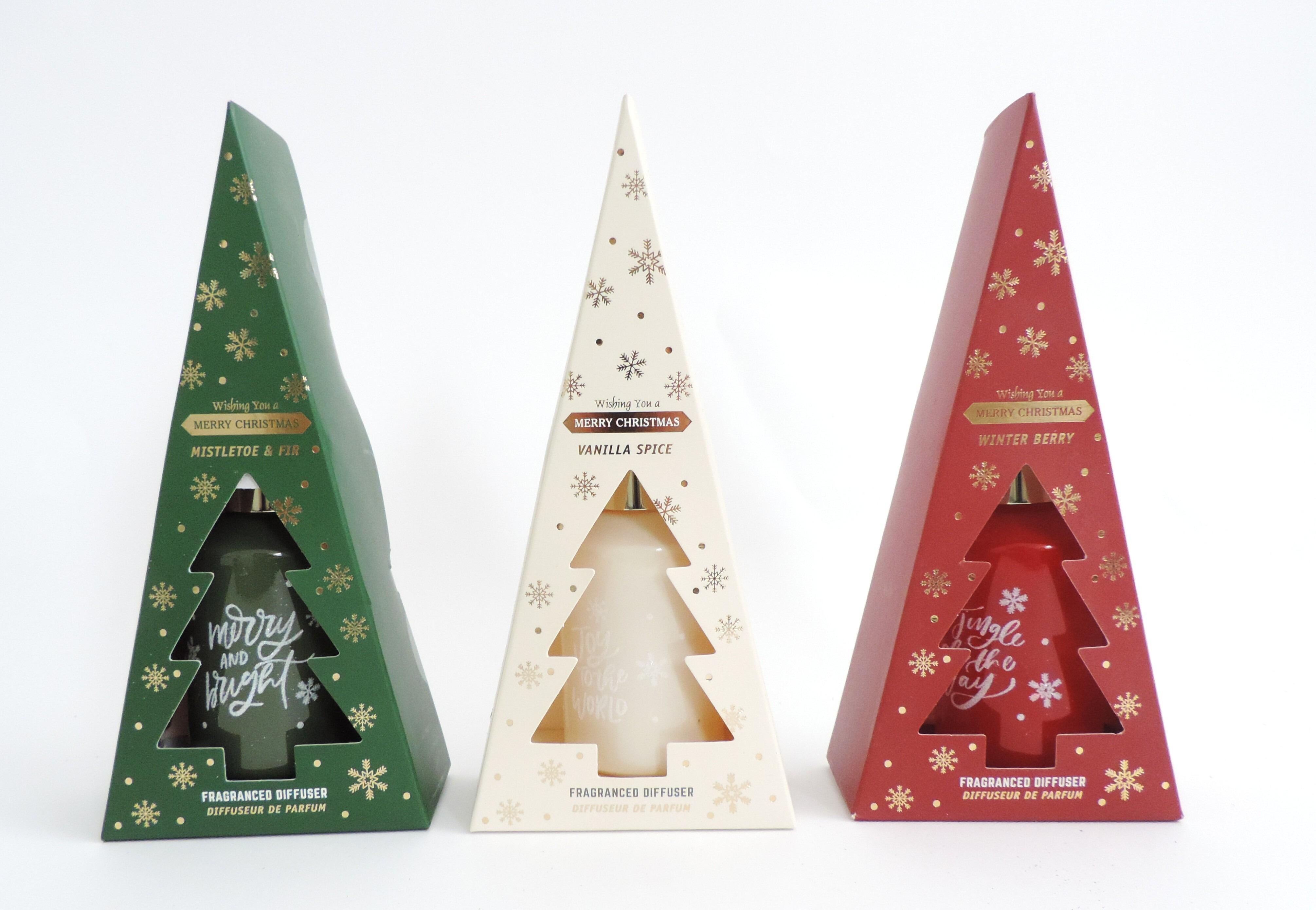 Baltus Christmas diffusers in three scents. Perfect for the festive ...