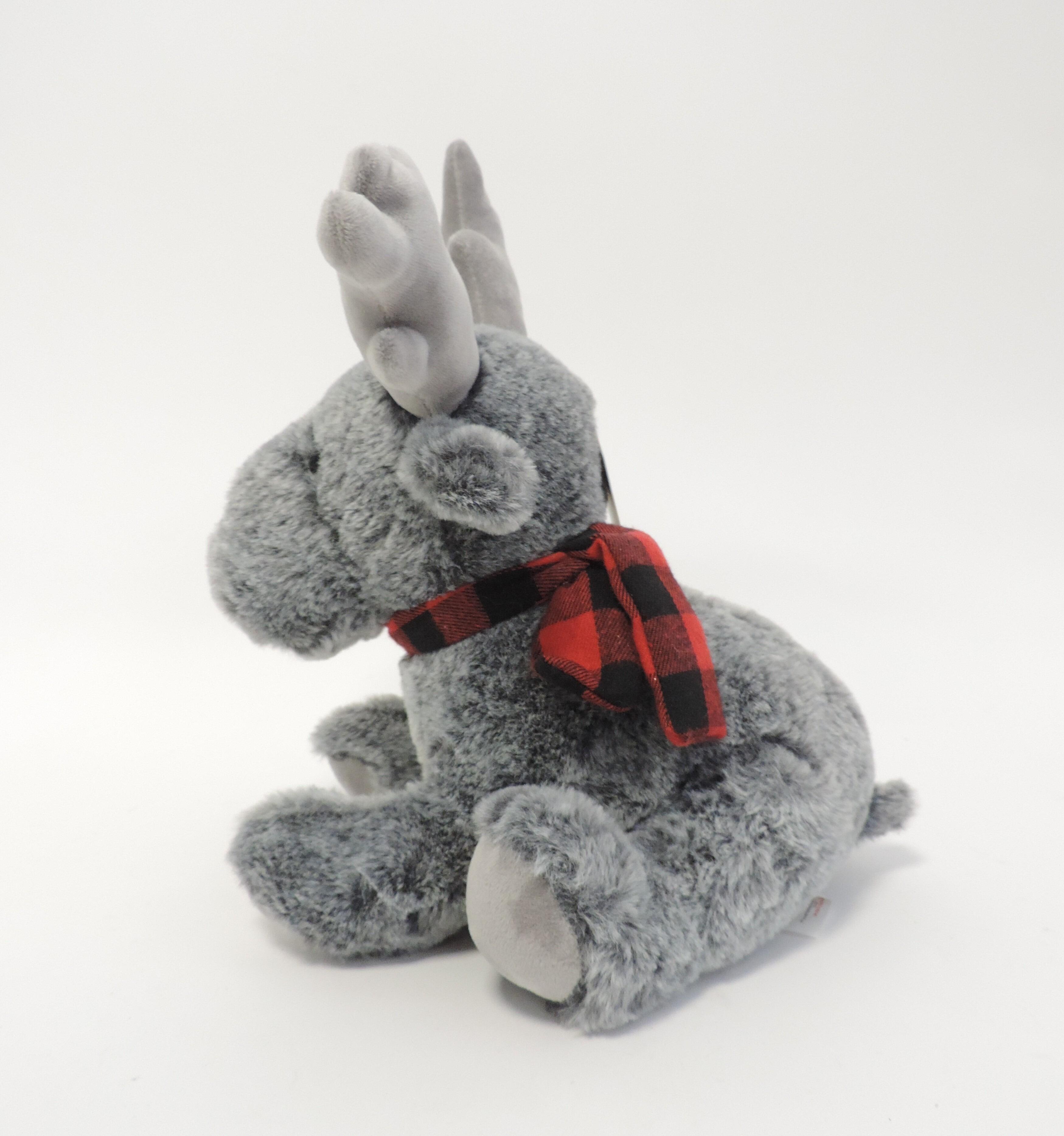 Hand Crafted Cute Reindeer Plush Door Stop