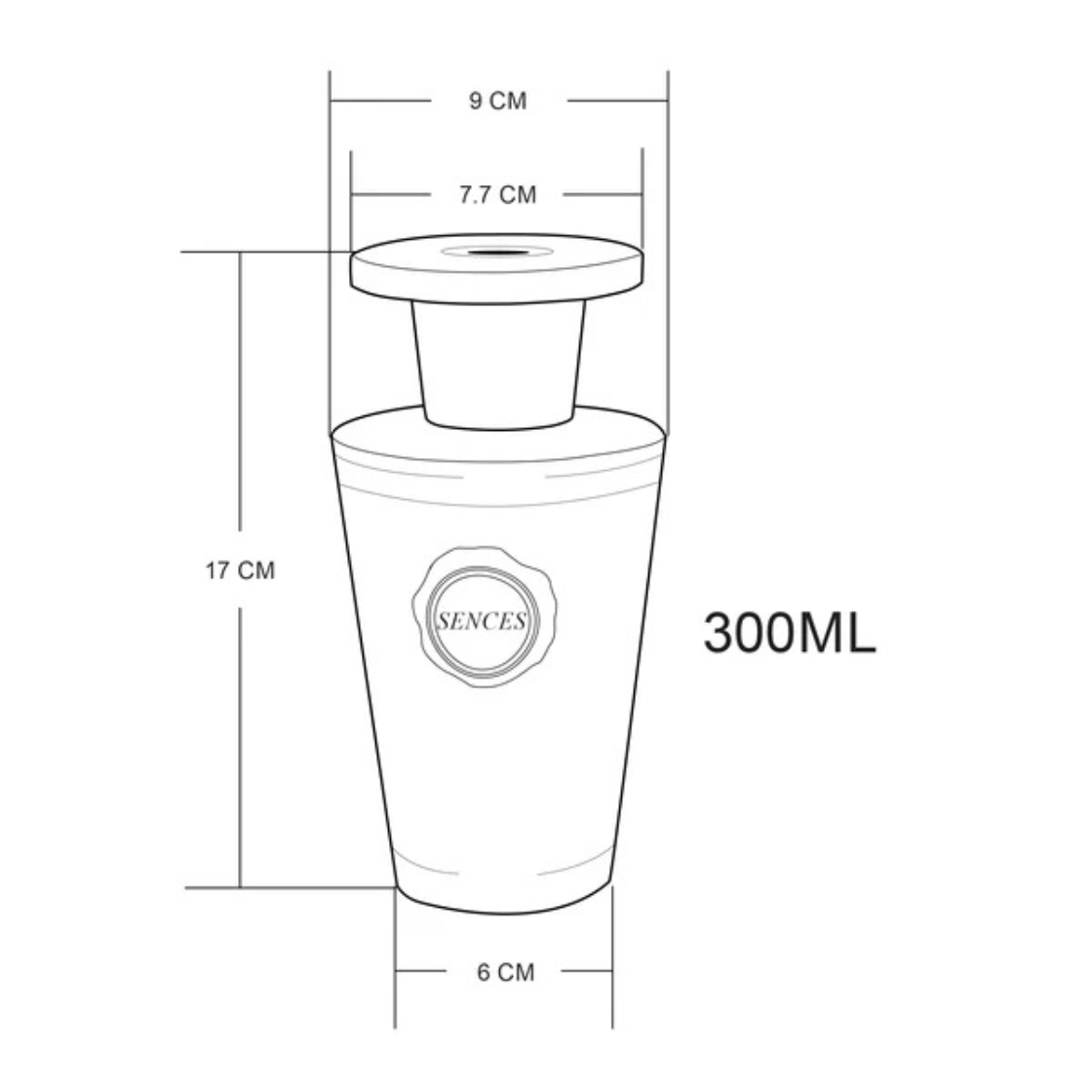 Baltus Extreme Heat Reed Diffuser 300ml | Thames Hospice