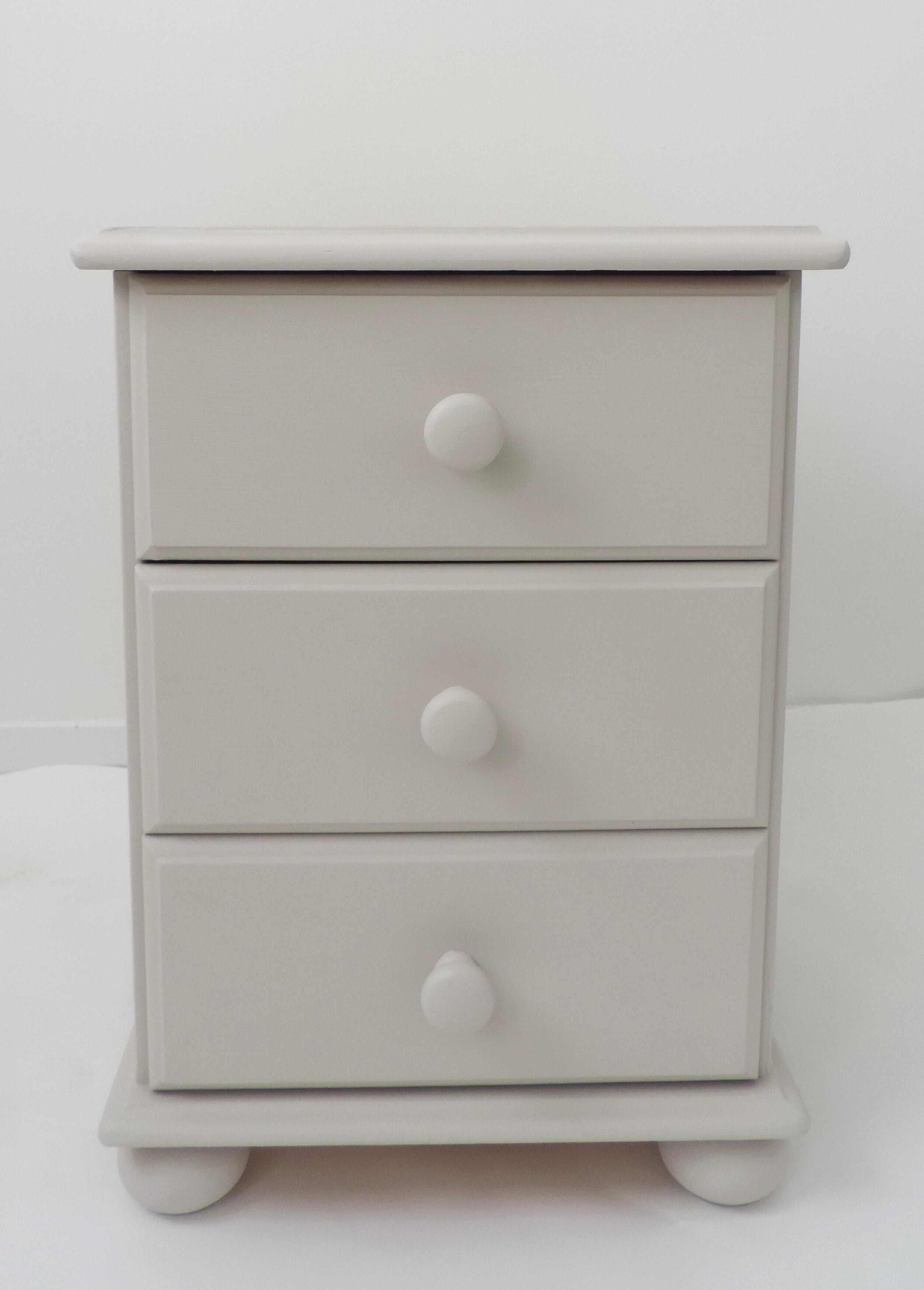 Upcycled Pair Of Drawers in Cool Beans Frenchic paint | Thames Hospice