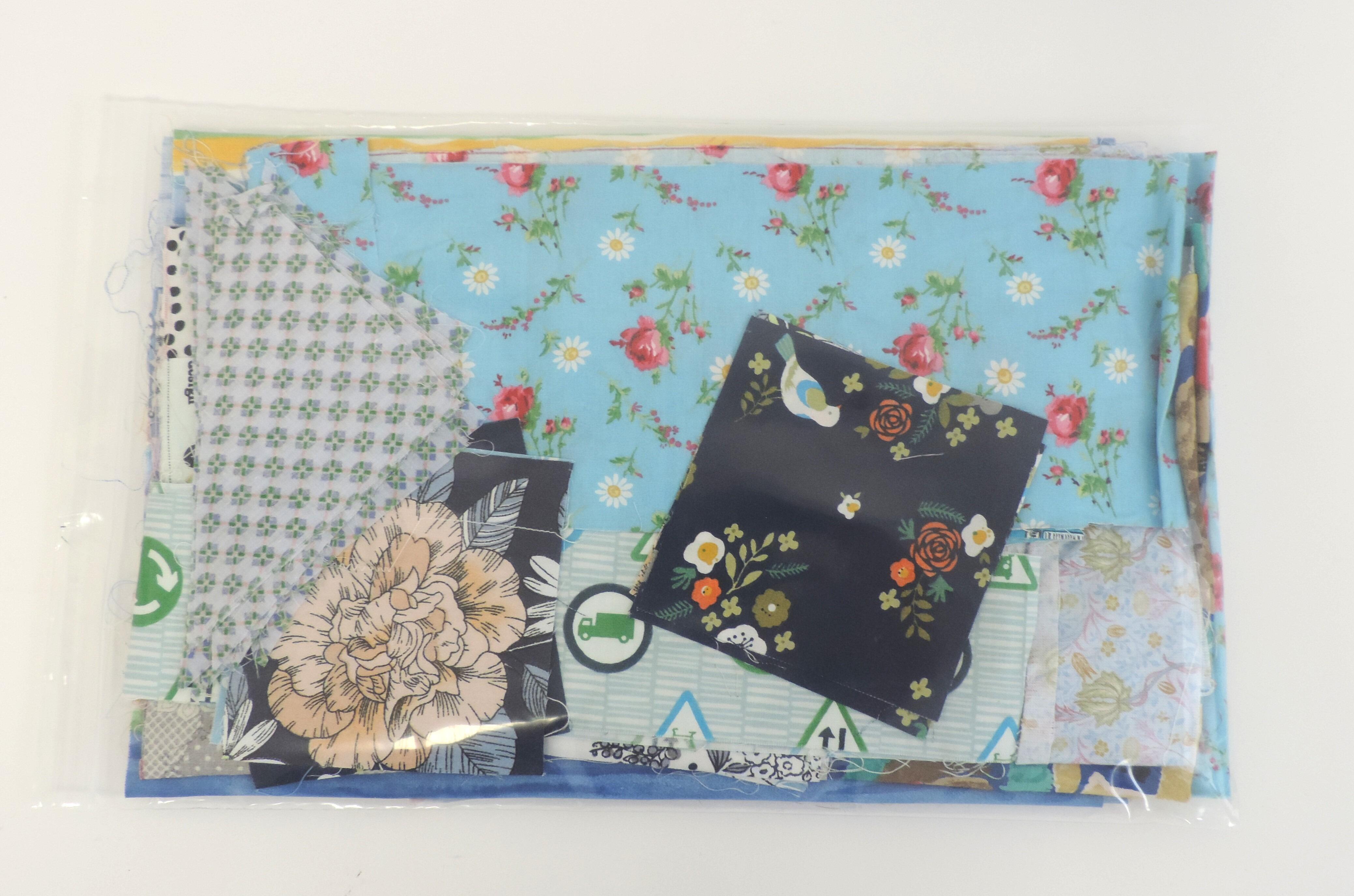 Patchwork Bundle Blue Tones Fabric for Sewing & Crafts - Thames Hospice