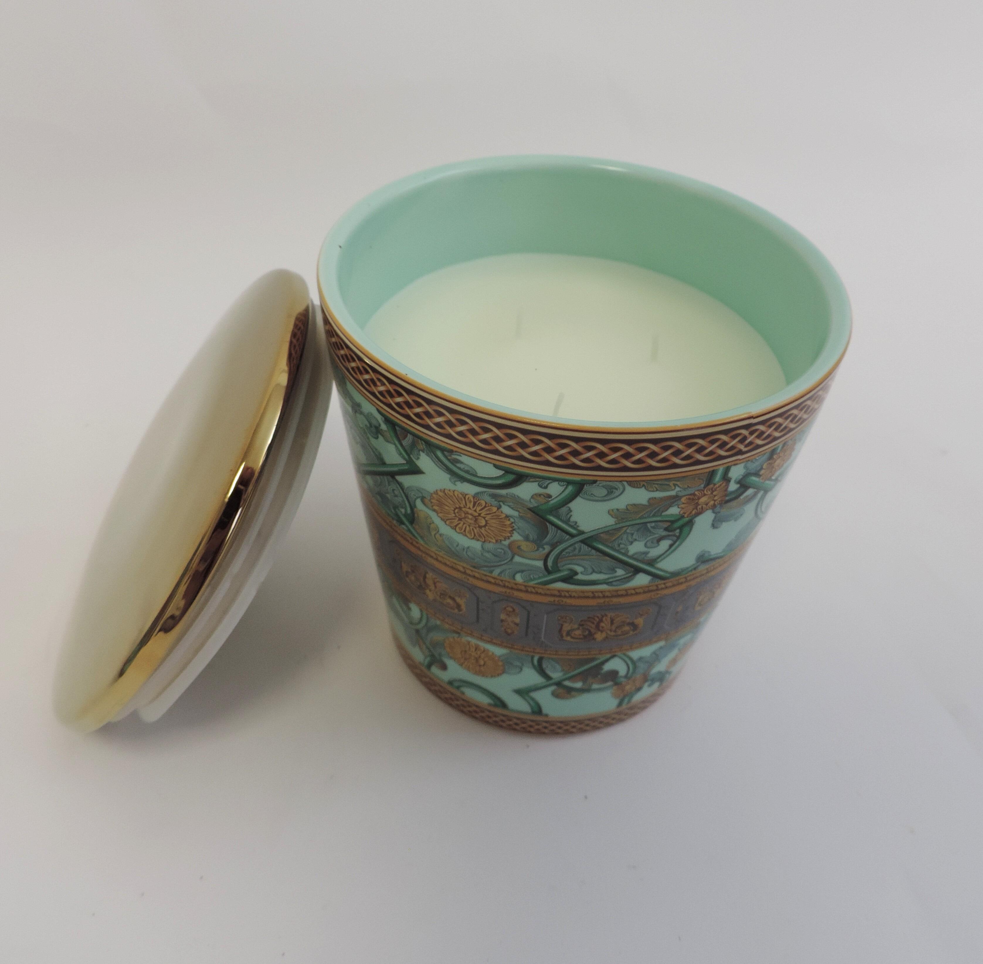 Neroli Portofino Candle | Luxury Mint & Gold Scented Home Fragrance ...