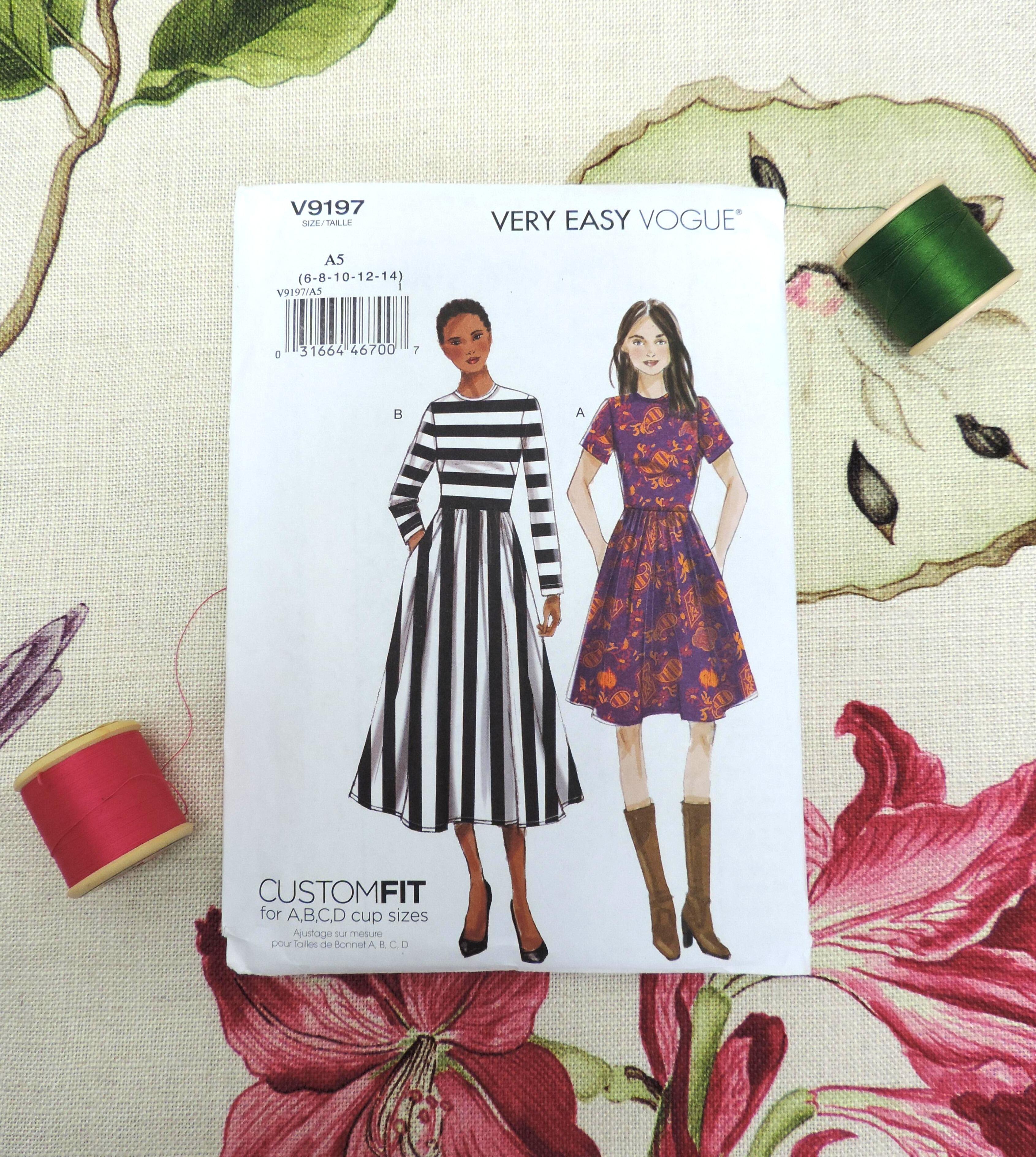 Vogue custom fit easy patterns - Thames Hospice