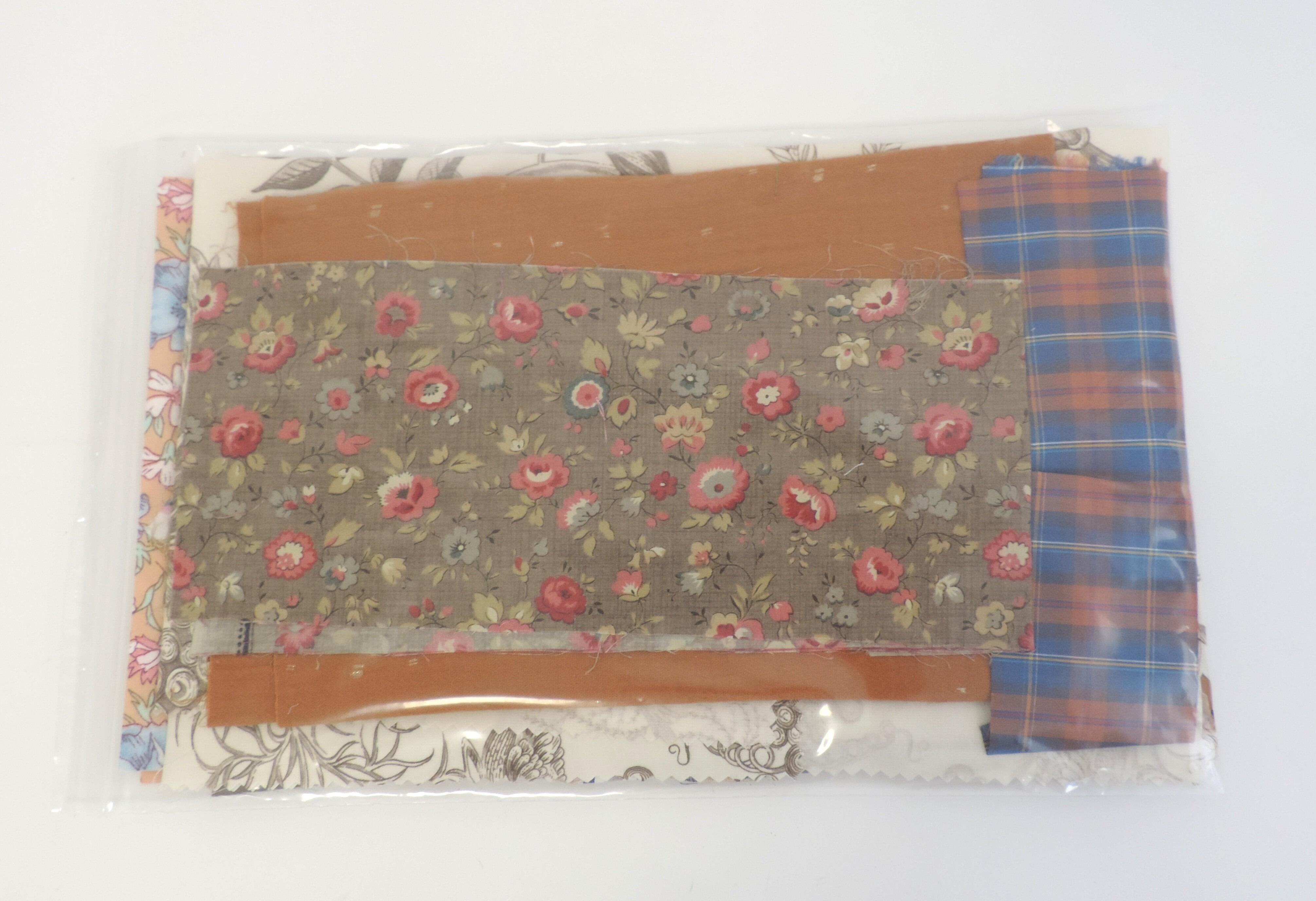 Patchwork Bundle Brown Tones Fabric for Sewing & Crafts - Thames Hospice