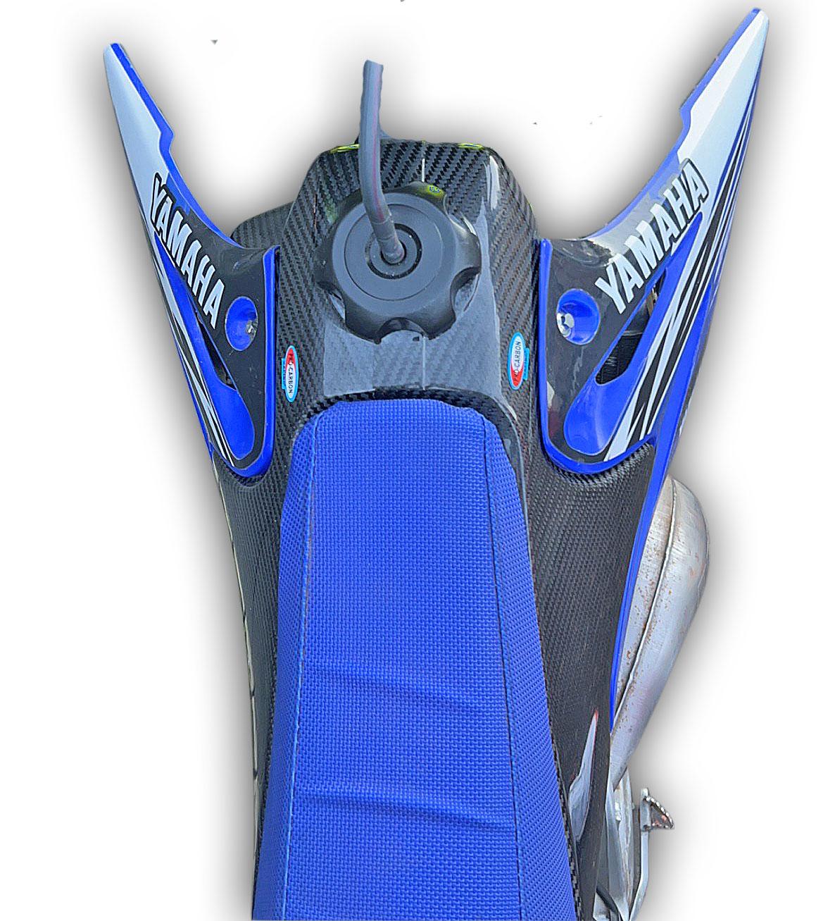 CARBON TANK PROTECTOR SET YZ125/250 2005-2021