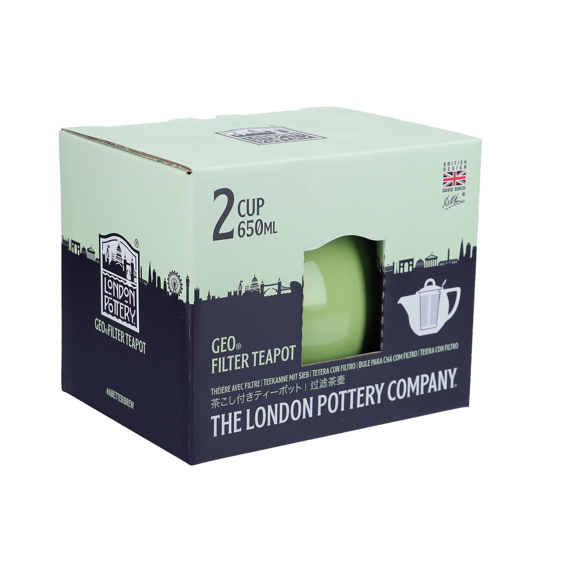 Geo Pistachio 2 Cup Teapot