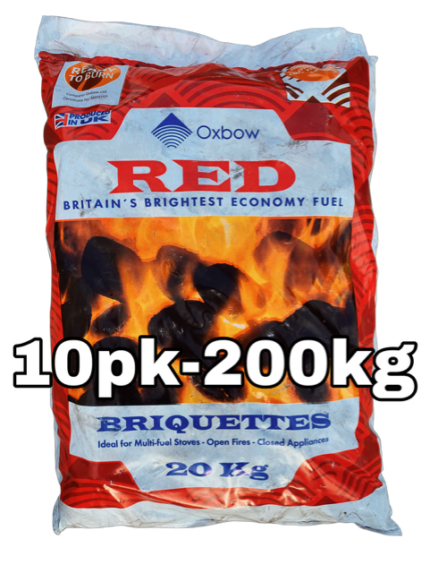 RED, smokeless coal