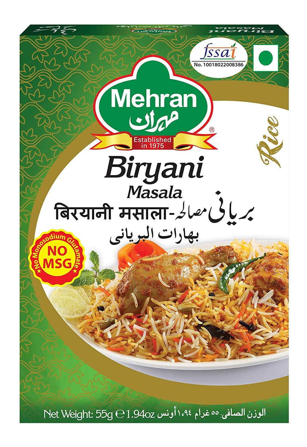 Mehran Biryani Masala 110g