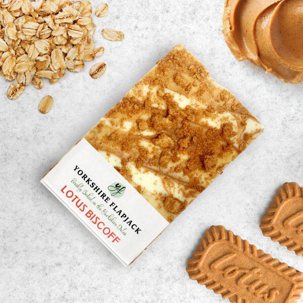 Yorkshire Flapjack Lotus Biscoff Flapjack 95g